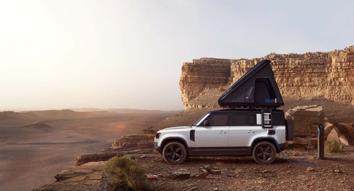 Above & Beyond: The new Land Rover Defender Campaign shot alongside the ...